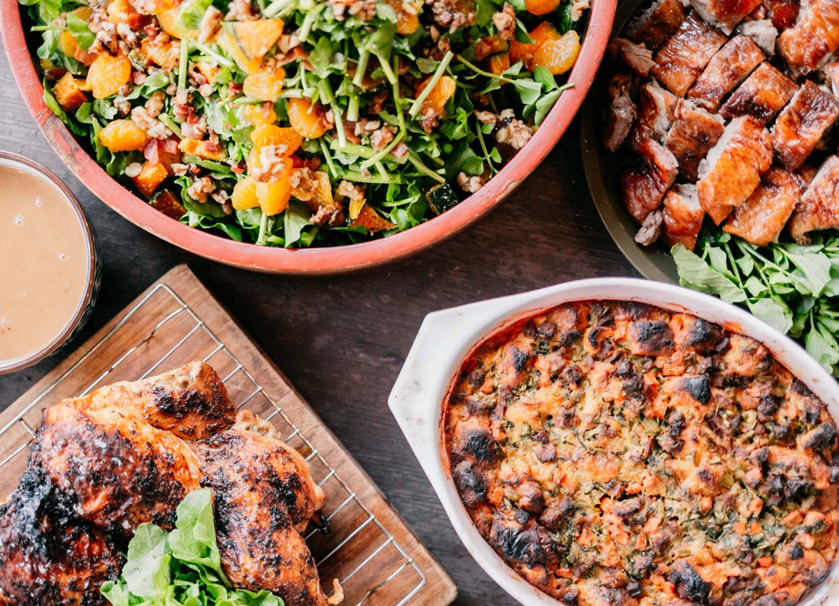 PORTUGUESE SAUSAGE WATERCRESS STUFFING – Sumida Farm